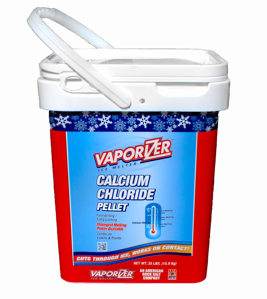 Vaporizer Calcium Chloride Pellet 35# Pail 48N at Jaeger Lumber | Ice Melts
