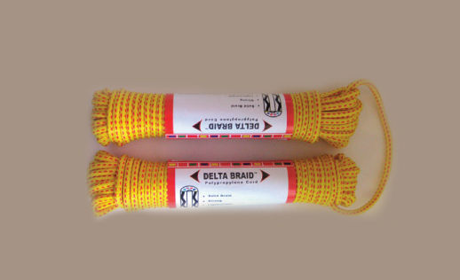 Norman Librett 12 Delta Braid Cord, 50' Blue/Yellow at Jaeger Lumber ...