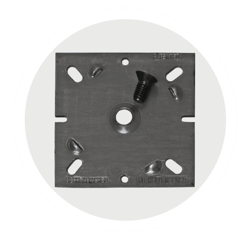 4 in. Lally Column Cap Plate DCCP 12N at Jaeger Lumber | Lally Columns