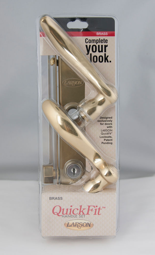 Larson Quick Fit Curved Brass Handle #20297807 Fits Model 146-149-156 ...