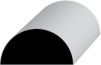 Half Round 1 1/8 at Jaeger Lumber | Half Round Mouldings