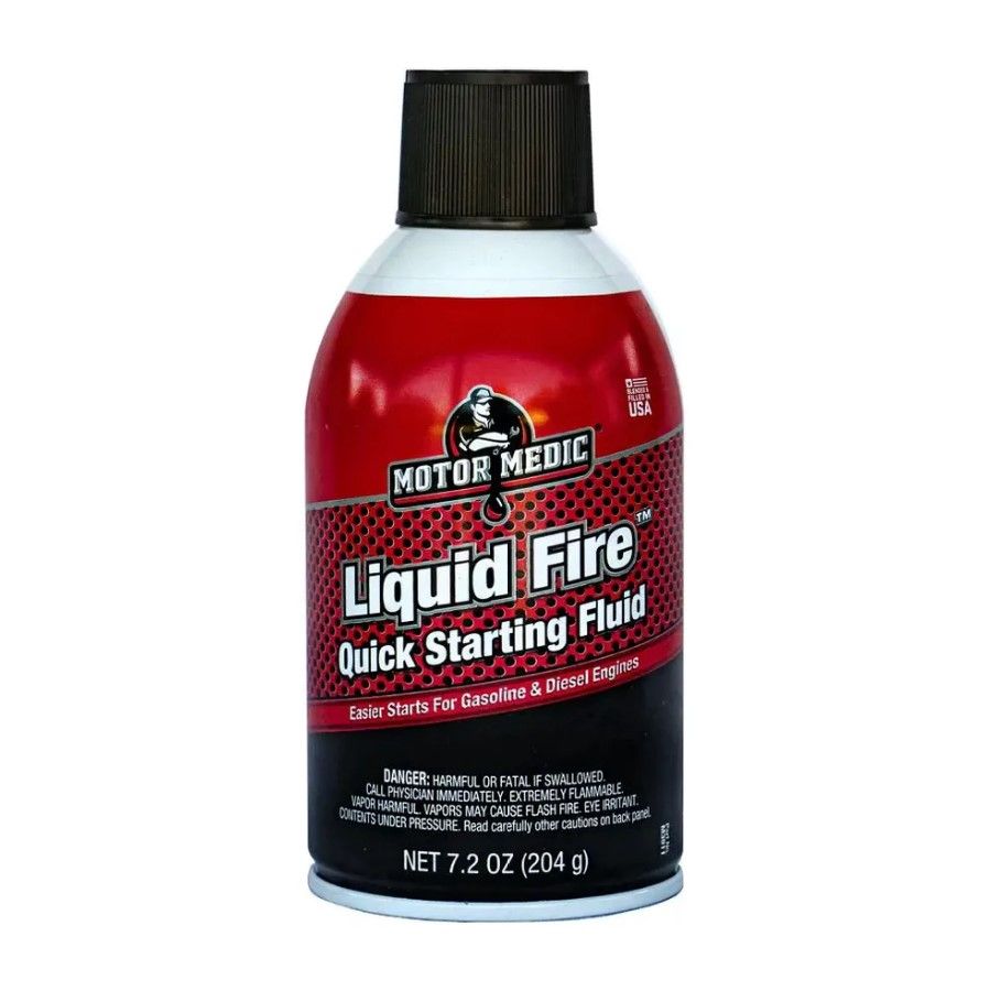 Motor Medic Engine Starting Fluid 7.2oz (M3911) - 12 at Kelseyville ...