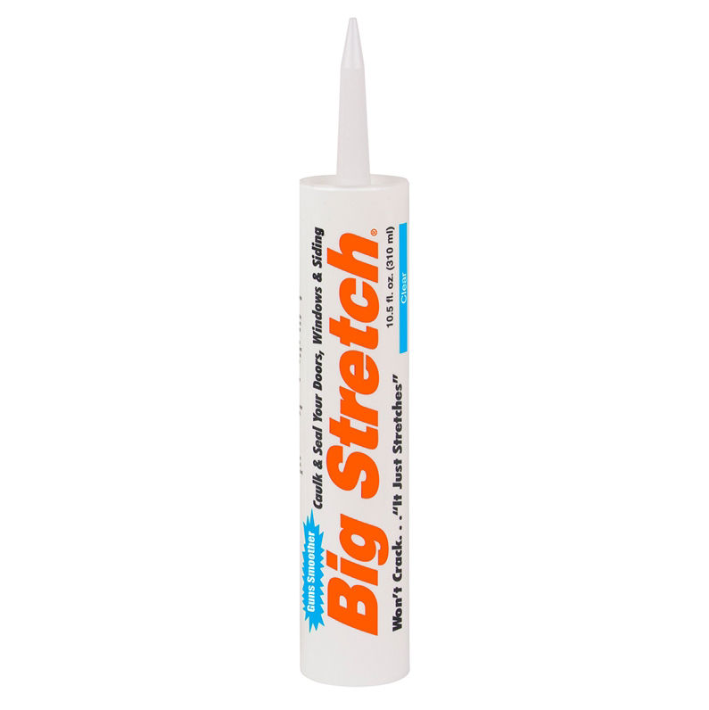 Big Stretch Clear Acrylic Caulk 10.5Oz at Moore Lumber and Hardware Co ...