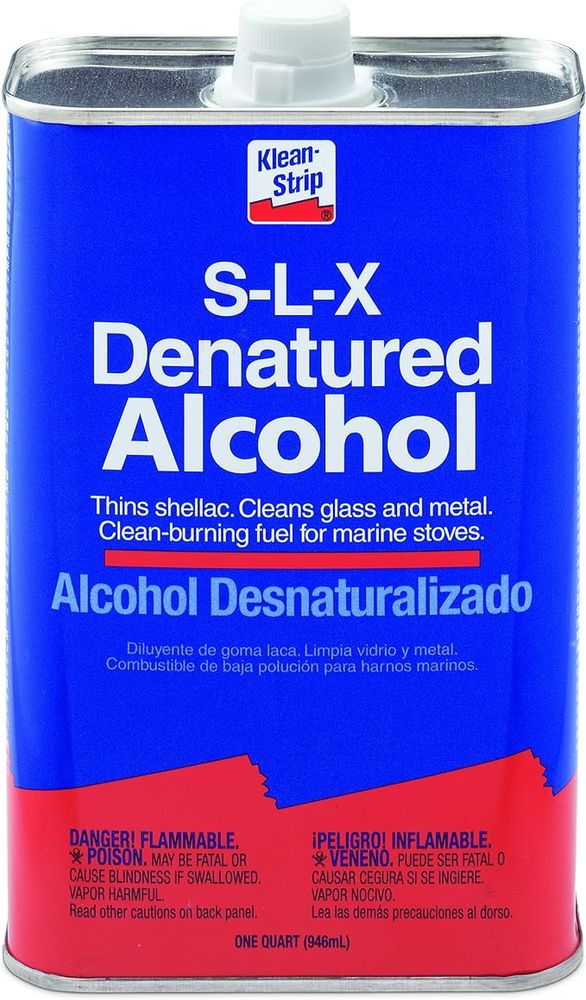 Denatured Alcohol Thinner Qt at Moore Lumber and Hardware Co | WM Barr