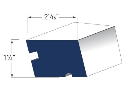 Azek Traditional Sill 12' at Moore Lumber and Hardware Co | PVC Mouldings