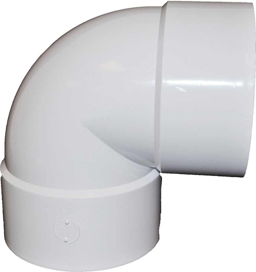 Pvc Sewer Pipe 1/4 Bend 4" 90 at Moore Lumber and Hardware Co ...