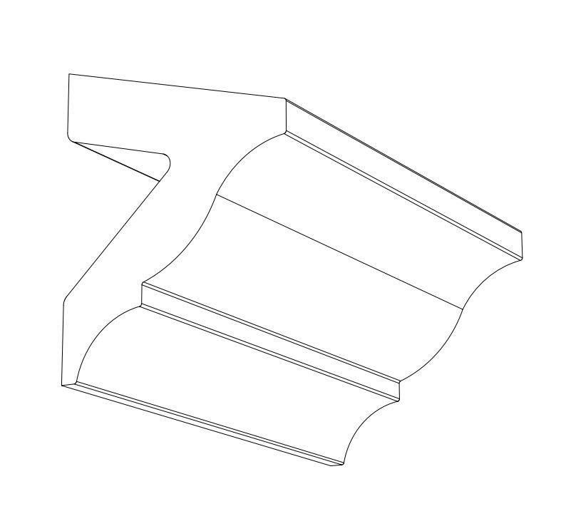 PVC Crown 3-1/2 x 12' Royal 7960 at Moore Lumber and Hardware Co | PVC ...