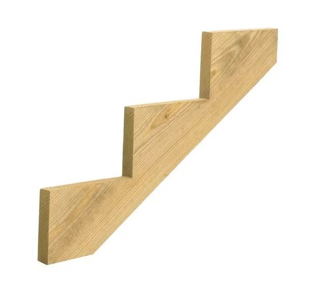 3 Step Stringers #1 Pt at Moore Lumber and Hardware Co | Deck ...
