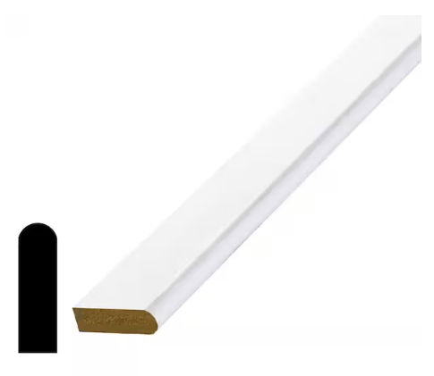 Metrie 1/2 x 1-1/8 Parting Bead 16' - Primed Pine at Moscow & Pullman ...