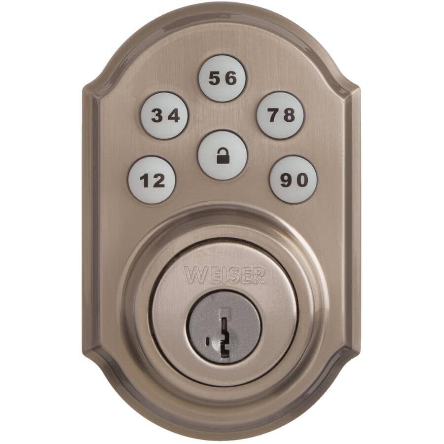 Weiser Lock Smartcode Electronic Lock - Keyless Entry Deadbolt at New ...
