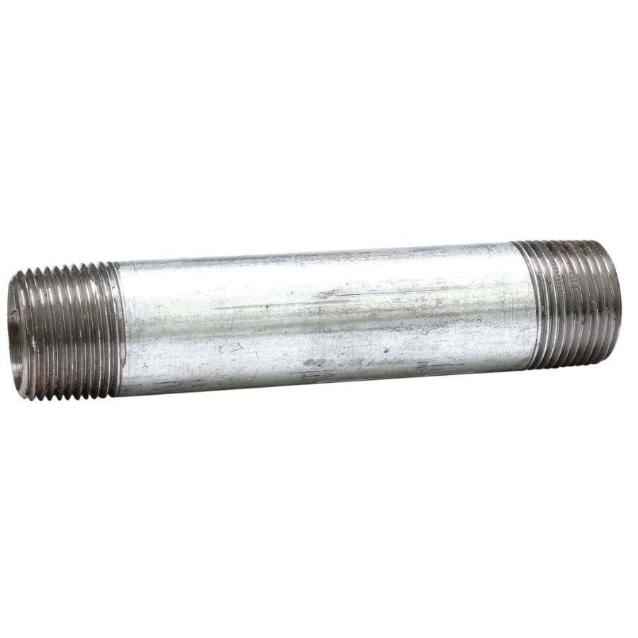 1-1/4x4' Threaded Galvanized Pipe at New Canadians Lumber | Steel ...