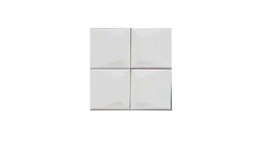 4x4 Ceramic Tile - White - (Price Per Square Foot) at New Canadians ...