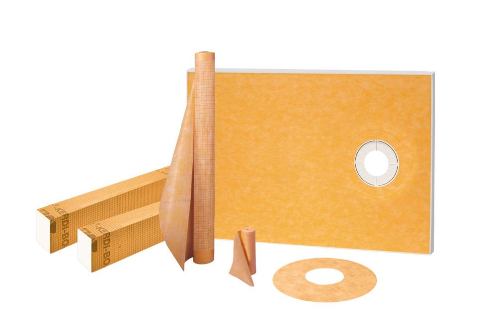 Schluter Kerdi-Shower Kit Without Drain Components - 38x60" at New ...