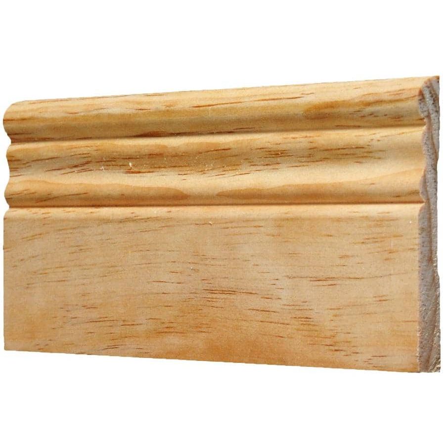 Alexandria Moulding Finger Jointed Pine Colonial Baseboard Moulding - 5 ...