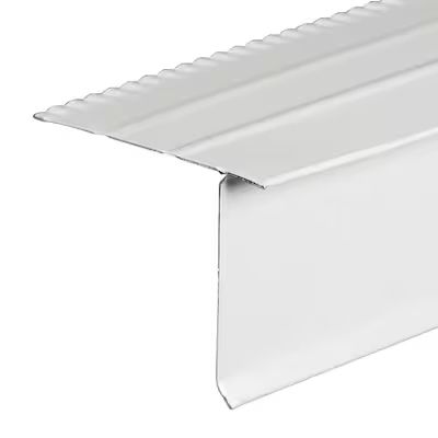 10' WHITE ALUM DRIP CAP at Niece Lumber | Roofing Products