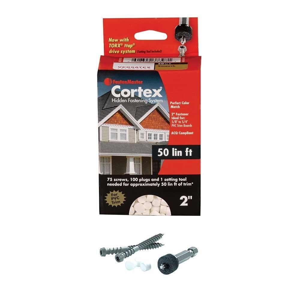 CORTEX ACRE SCREW/PLUG- 50LF at Niece Lumber | Acre Trim Products