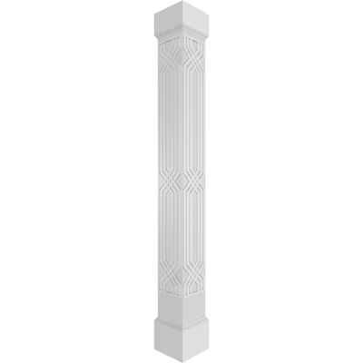INTEX 4-1/2 X 96 PVC COLUMN WRAP at Niece Lumber | Intex Railings