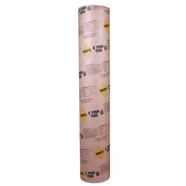 8" X 48" BUILDERS TUBE *DROP* at Niece Lumber | Concrete Tubes