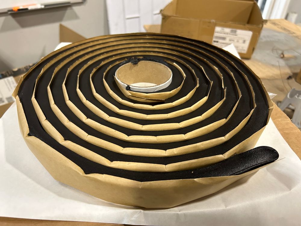 Shop ADCOSEAL ¾” x 1” x 16’-8” Butyl/Bentonite Clay Swellable Waterstop ...