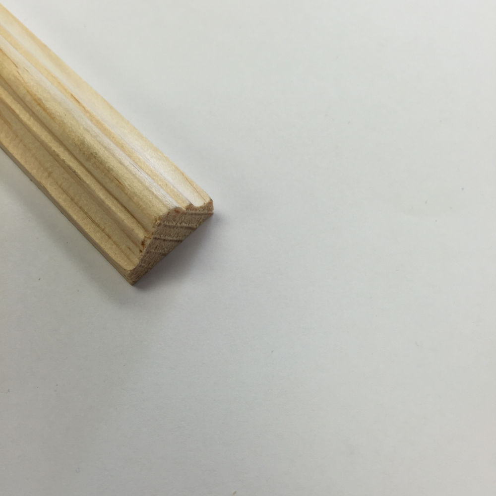 1/2x7/8" Astragal Poplar #31A at Peacock Lumber | Panel Mouldings