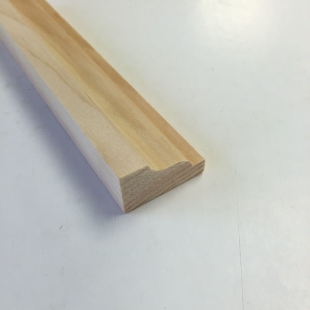 3/4x1-1/4" Solid Moulding Oak #22 at Peacock Lumber | Inside Corner ...