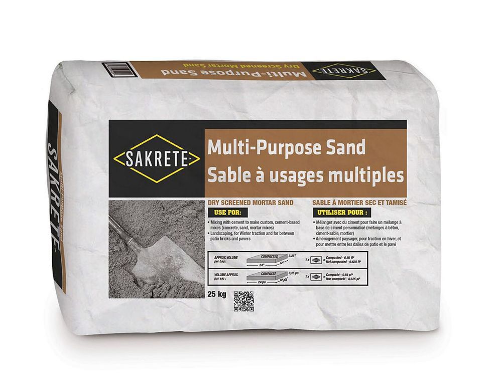 Sakrete Multipurpose Sand - 25Kg at United Lumber - Bolton | Stone ...