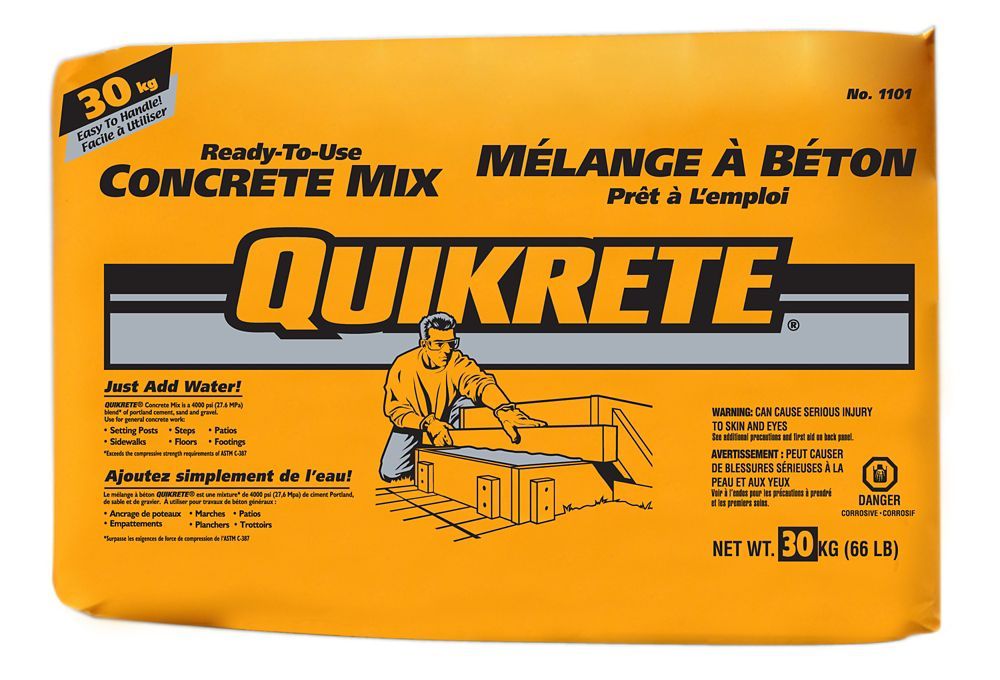 Quikrete Stone-Mix - 30 kg at Downtown Lumber | Cement Products