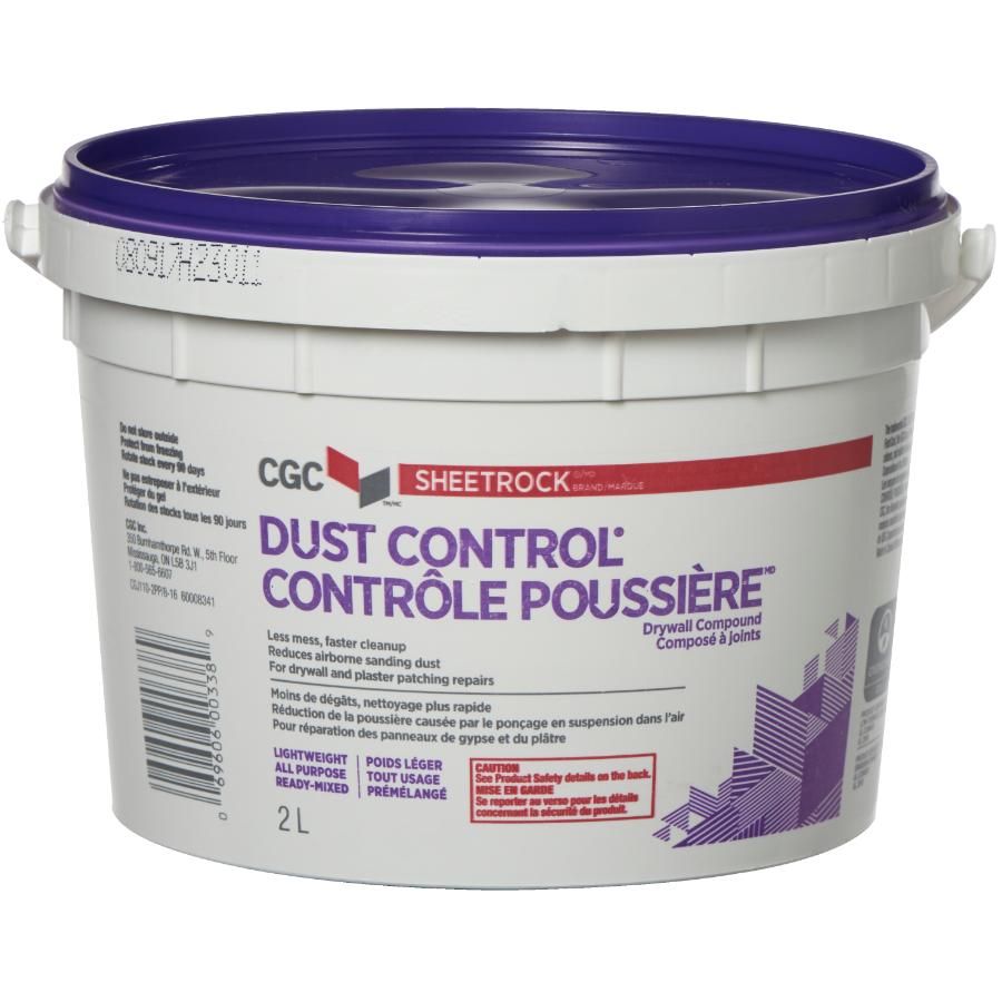 2L Dust Control Compound at New Canadians Lumber | Drywall Compound