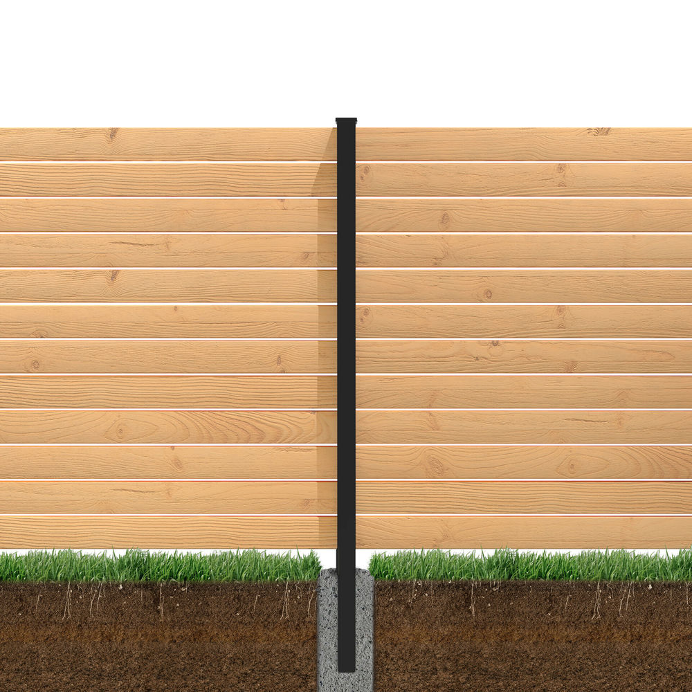 8' Hoft Line Post at New Canadians Lumber | Fence Posts & HOFT Products