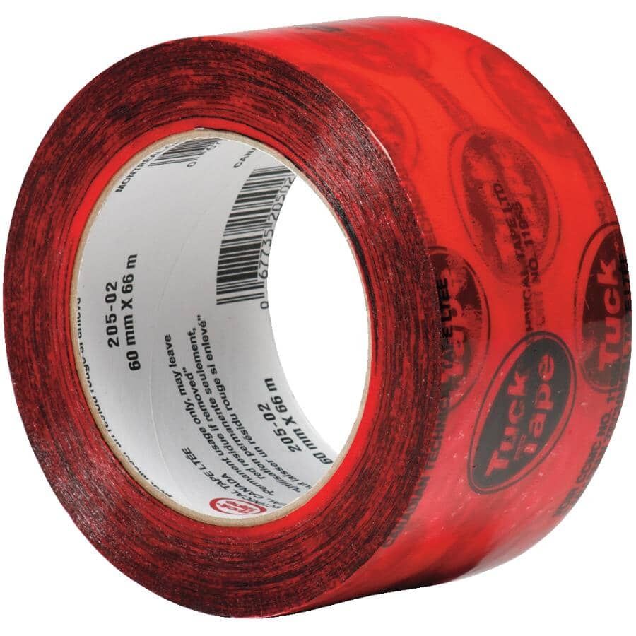 Construction Grade Sheathing Tape - 60 mm x 66 m + Red (Box) at New ...