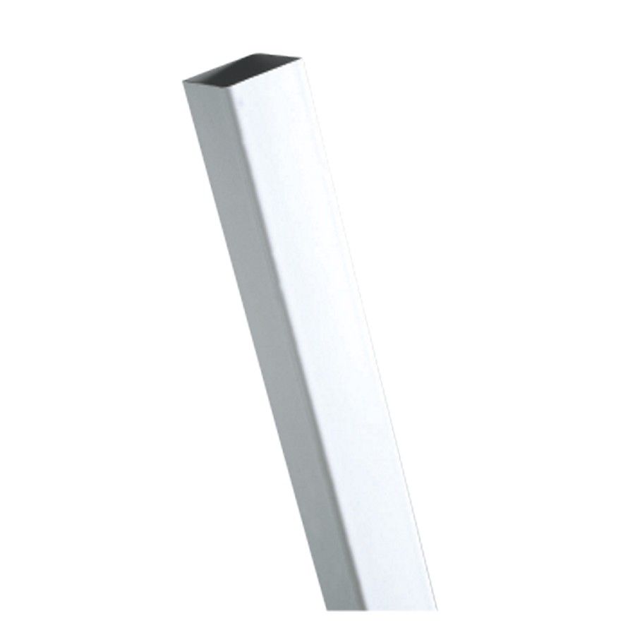 DOWNPIPE, VNYL GUTR SQ WHT 2X2 at New Canadians Lumber | Roofing Materials