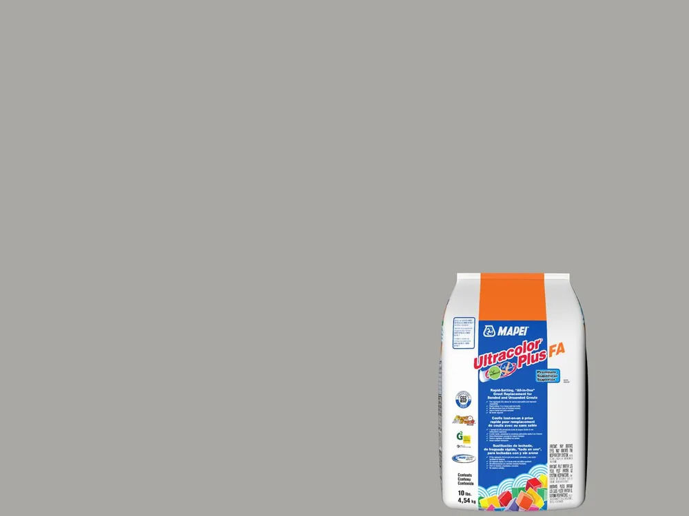 Mapei Ultracolor Plus FA Rapid-Setting All-in-One Grout - #27 Silver ...