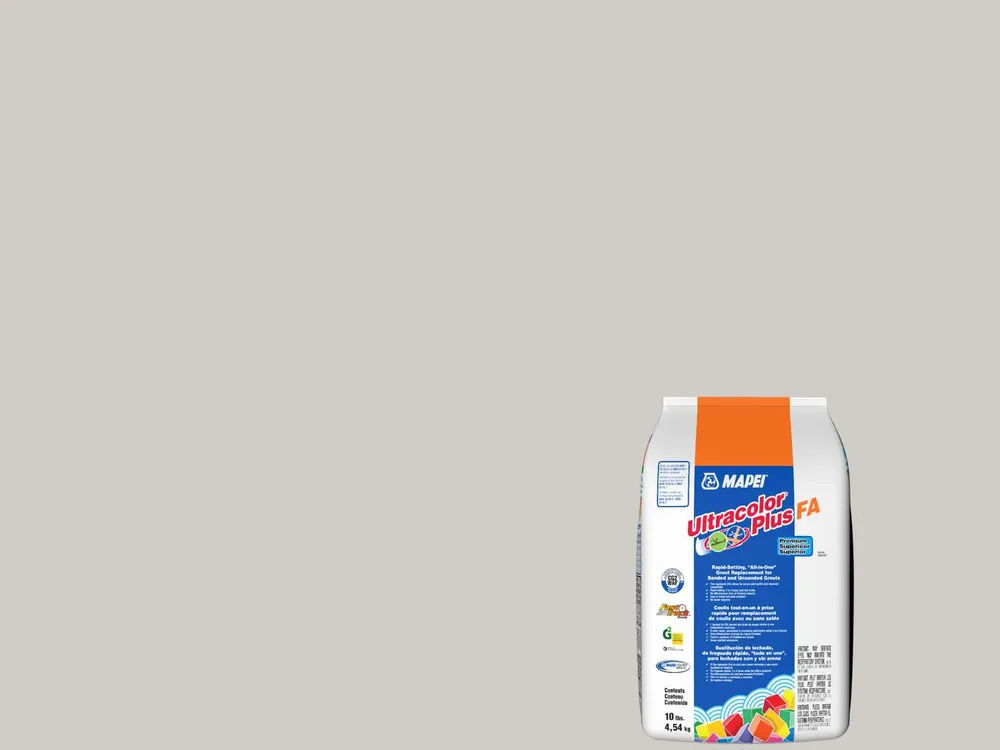 Mapei Ultracolor Plus FA Rapid-Setting All-in-One Grout - #77 Frost ...