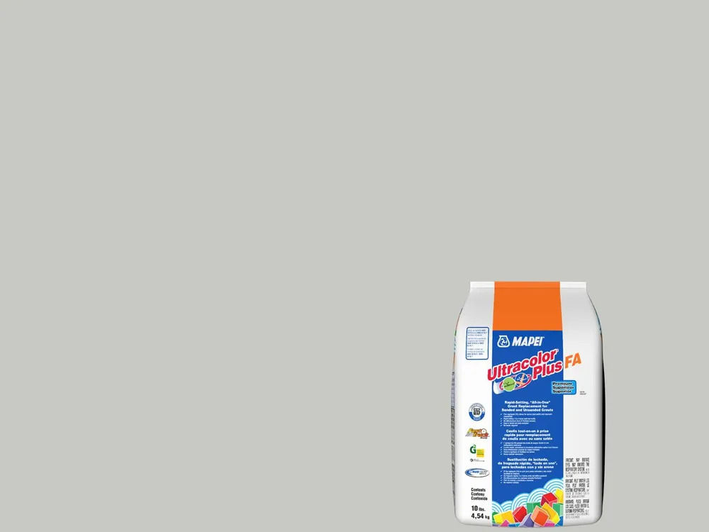 Mapei Ultracolor Plus FA Rapid-Setting All-in-One Grout - #93 Warm Gray ...