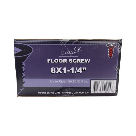 8 x 1-1/4" Flooring Screw-7500/Pack at New Canadians Lumber | Flooring ...