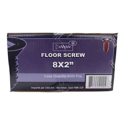 8 x 2" Flooring Screw-4000/Pack at New Canadians Lumber | Flooring Screws