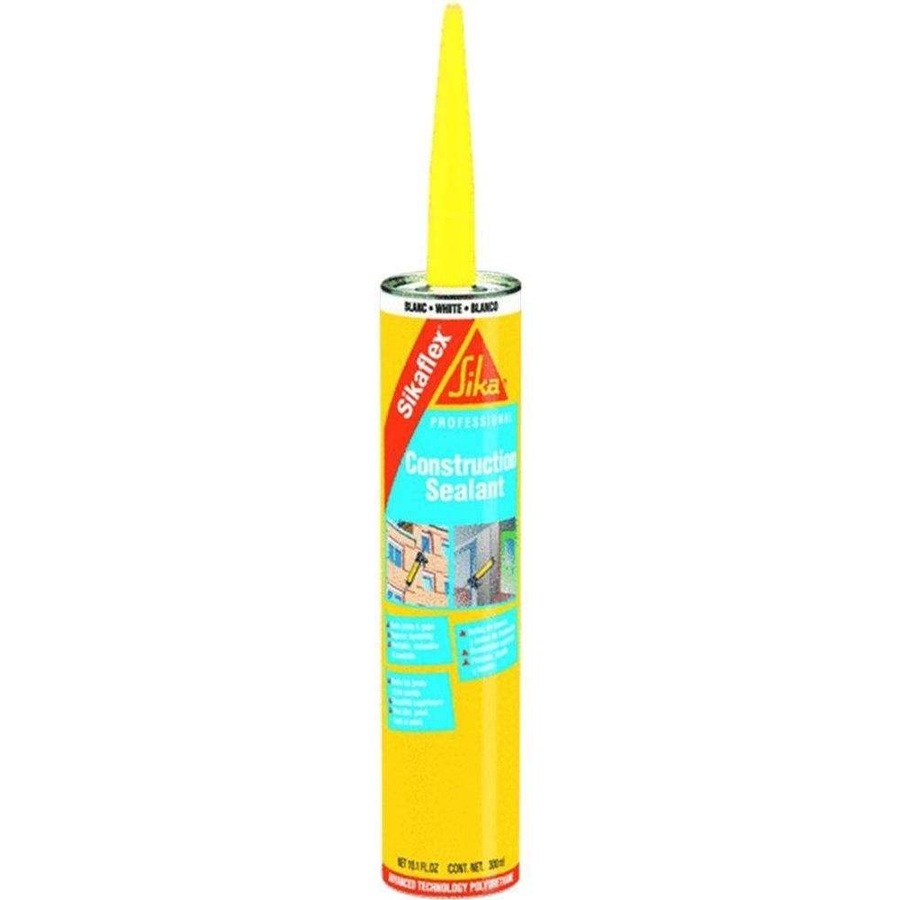 Sikaflex Construction Sealant White. Paintable All Purpose Polyurethane ...