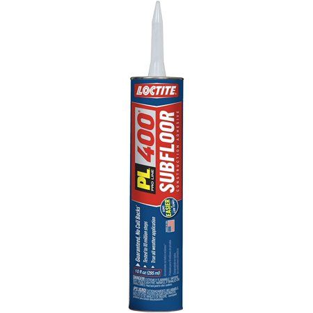 Loctite PL 400 Subfloor and Deck Construction Adhesive 10 Ounce ...