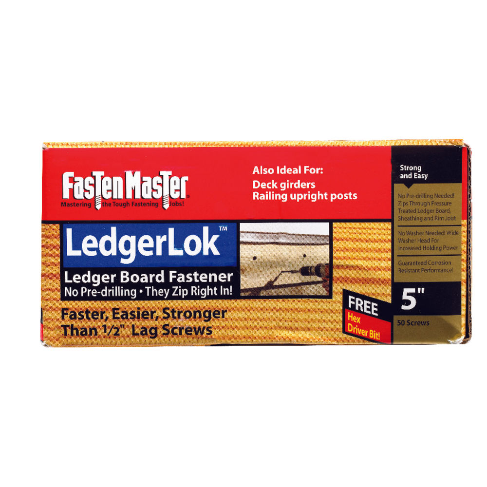 5" 50ct Ledgerlok Fasteners at DB&S Lumber and Home Improvement ...