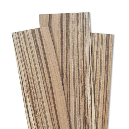 4/4 Zebrawood FAS KD (85% QUARTERED) at Monaghan Lumber | Exotic Hardwoods