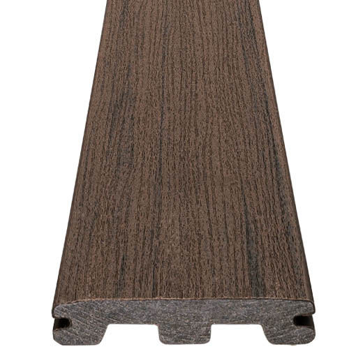 Timbertech Dark Cocoa Grooved Deck Board-12' at Peacock Lumber ...