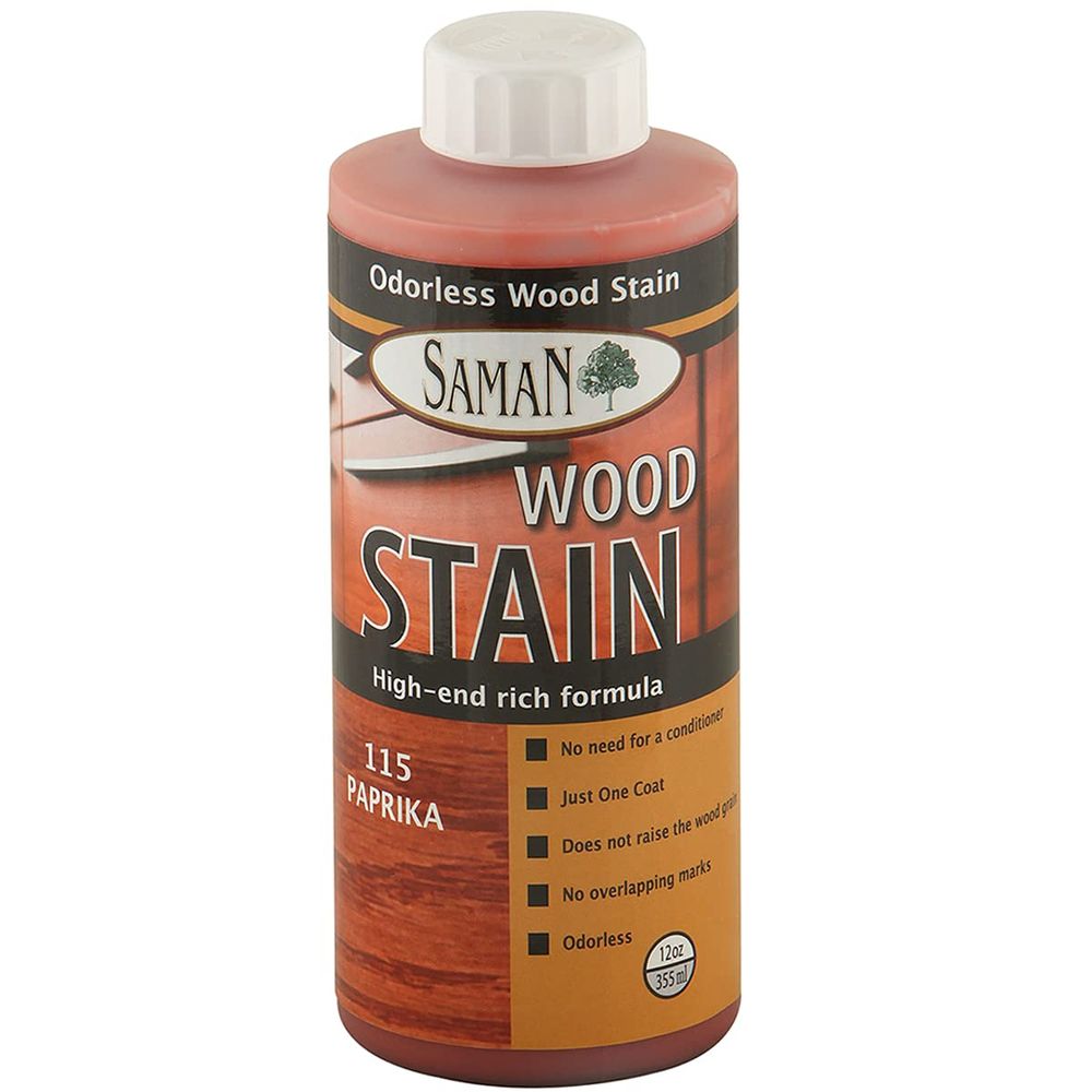 Saman WB Stain #115 Paprika 1L Floor Stain at Monaghan Lumber | Saman Stain