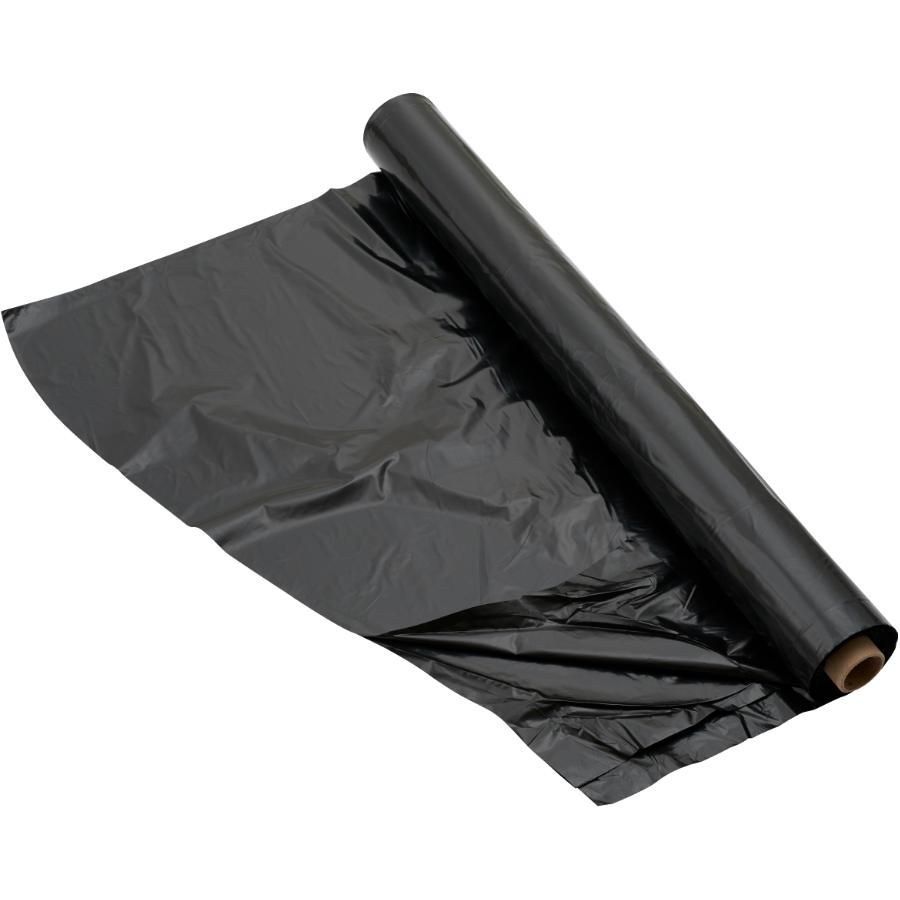 Poly Extra Heavy 15'x100' Roll (1500 ft²) Black at Advanced Building ...