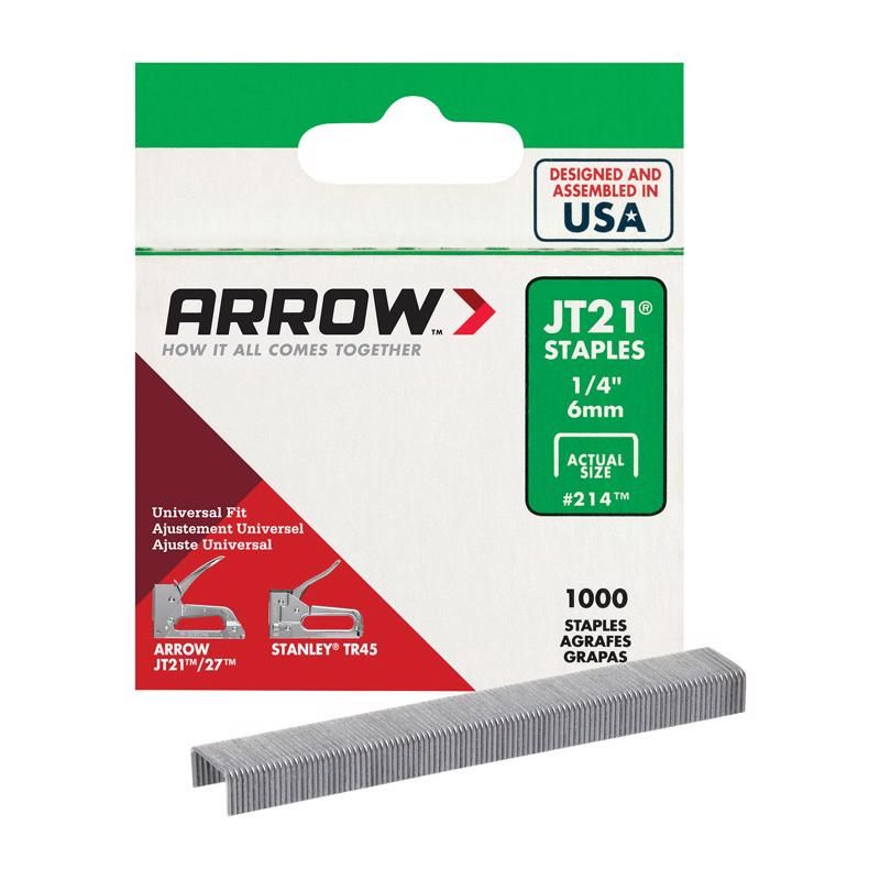 Arrow JT21 Staple 1/4" at Jaeger Lumber | Arrow Hardware