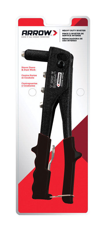 Arrow Steel Rivet Tool, Black, 1 pc at Jaeger Lumber | Arrow Hardware