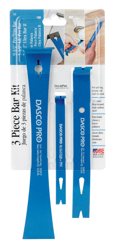 Dasco Pro 5" Classic Pry Bar Set 3 pk at Jaeger Lumber | Dasco Pro Hand ...
