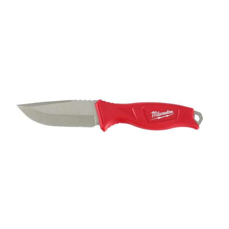 Milwaukee 9-1/2 in. Fixed-Blade Knife Red 1 pc at Jaeger Lumber ...
