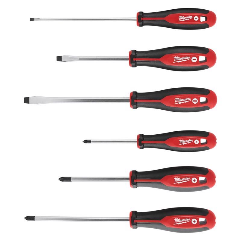 Milwaukee Phillips/Slotted Screwdriver Kit 6 pc at Jaeger Lumber ...