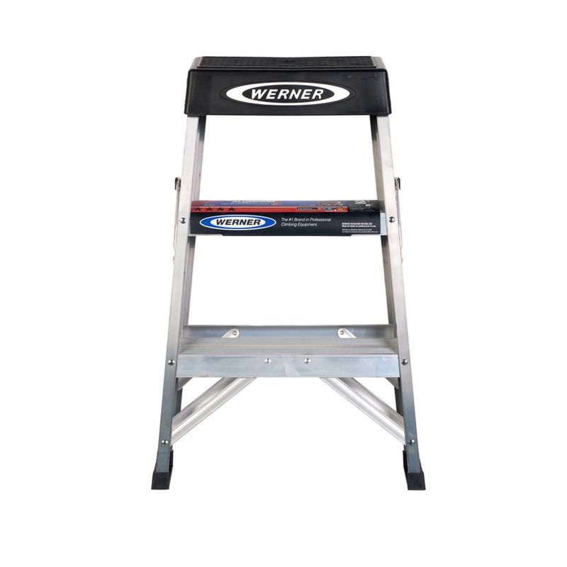 Werner 2 ft. Aluminum Step Ladder (Type IA, 300 lb. capacity) at Jaeger ...