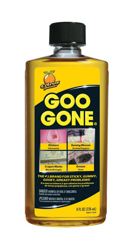 Goo Gone Liquid Adhesive Remover, 8 oz at Jaeger Lumber | Other Paint ...